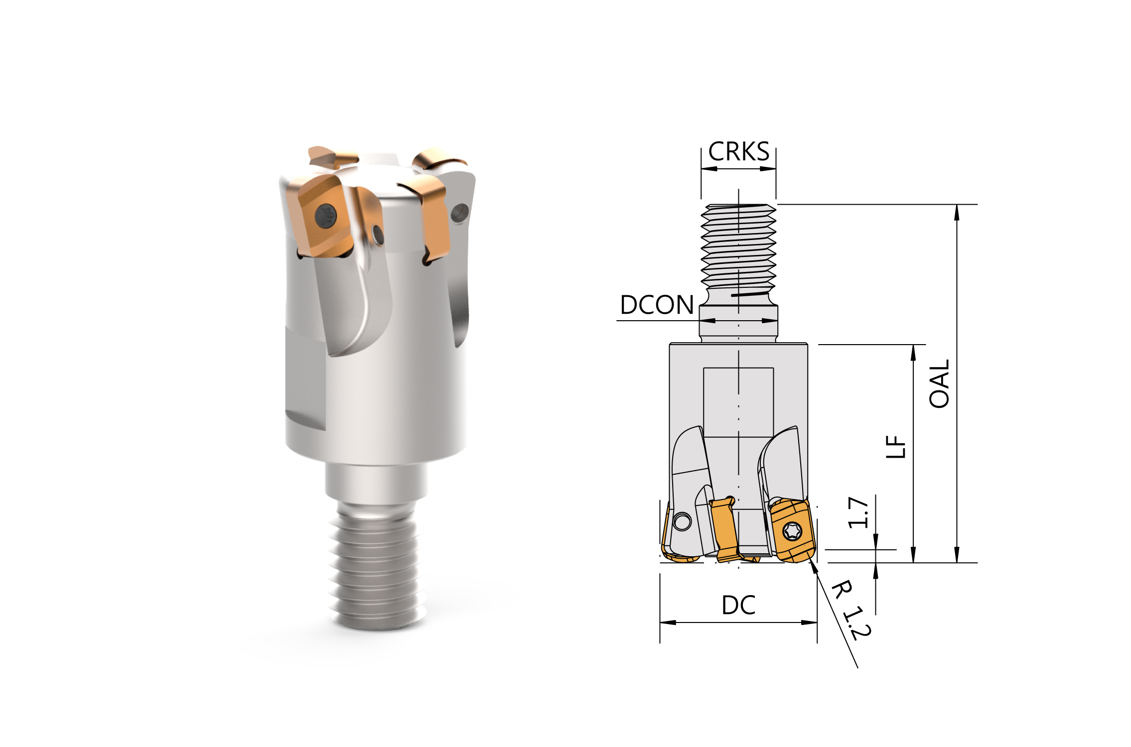 Modular End Mills MXG for MAROX Tools Industrial Co.,Ltd.